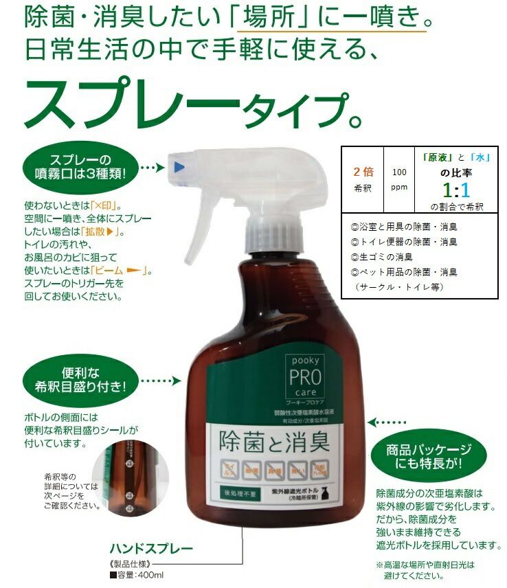 【楽天市場】【ポイント3倍★お買い物マラソン限定】【送料無料】プーキープロケア プロミスト PK-603A(S) 台形 20Lスターターセット 超音波噴霧器 次亜塩素酸水 除菌 消臭 空間除菌 ...