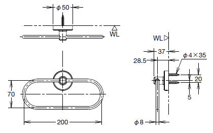 【楽天市場】INAX(LIXIL)タオルリングKF-91A：日の出ショッピングサイト