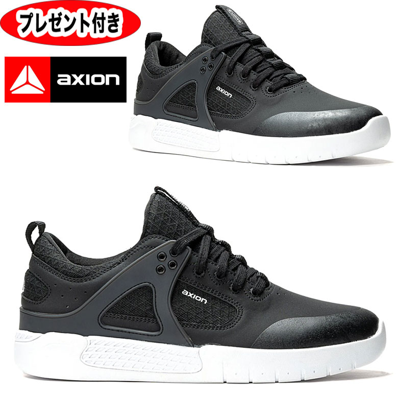 【楽天市場】AXION アクション スニーカー SHOES シューズ MAJIK ブラック ホワイト BLACK WHITE スケーター ...