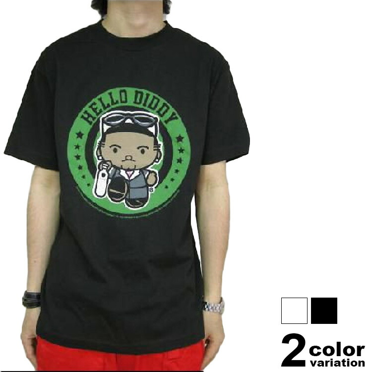 【楽天市場】RICH SCAMPI(リッチスキャンピ)S/SアーティストプリントTシャツ/HELLO DIDDY(2色)[HELLO ...