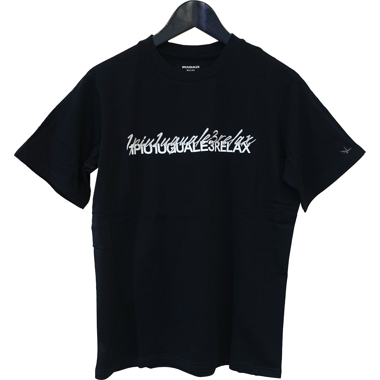 【楽天市場】1PIU1UGUALE3 RELAX ウノピゥウノ ウグァーレトレ リラックス UST-24003 ダブルロゴ半袖Tシャツ ...