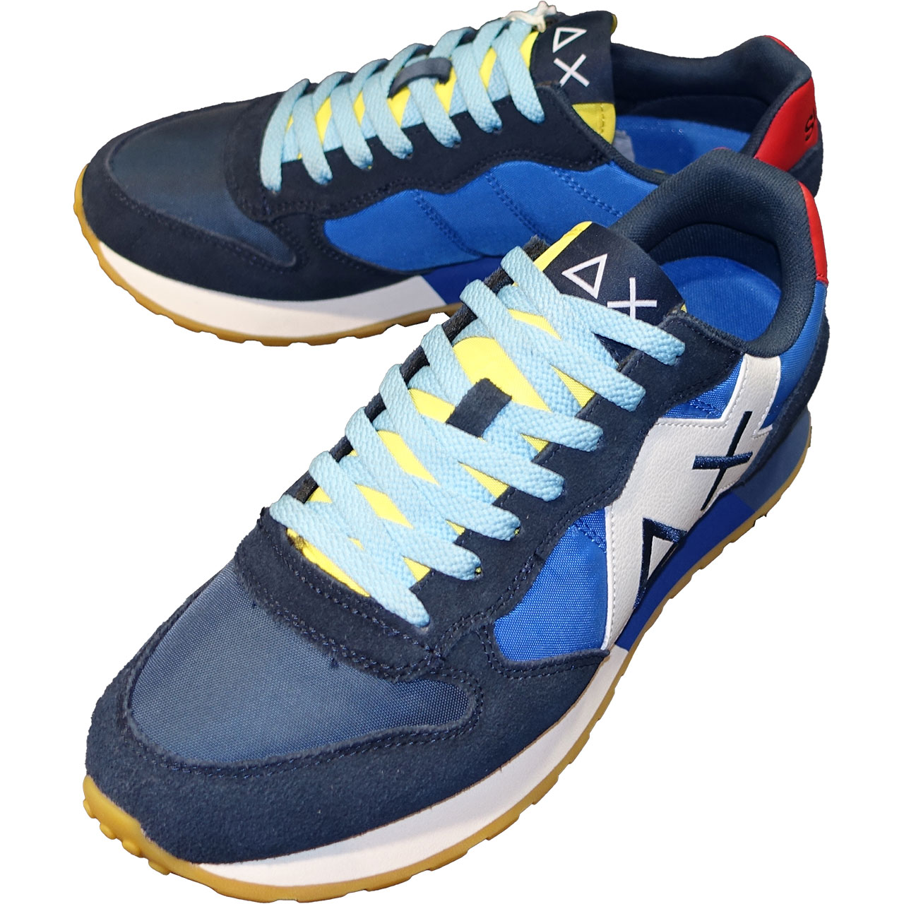 【楽天市場】SUN68 サンシックスティエイト シューズ sun240 z112 JAKI BICOLOR Z34112 80MIX NAVY ...