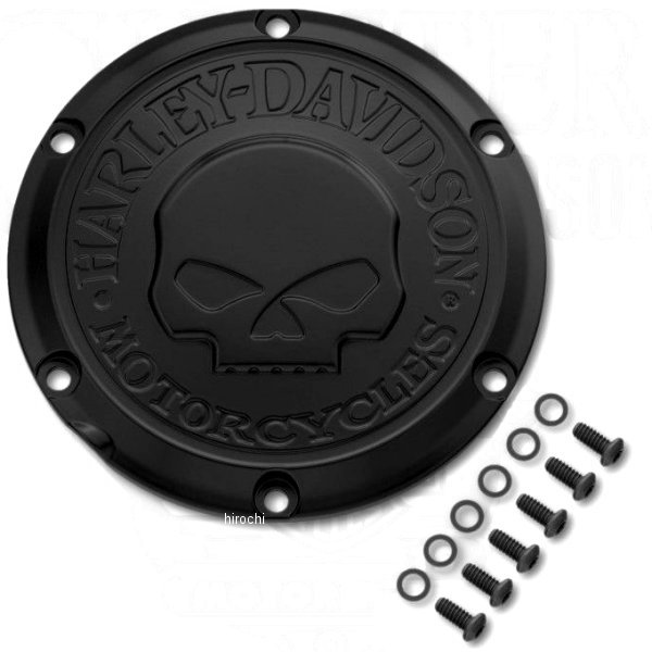 【楽天市場】ハーレー純正 ダービーカバー 04年以降 XL 黒スカル 25700744 HD店：ヒロチー商事 ハーレー 楽天市場店