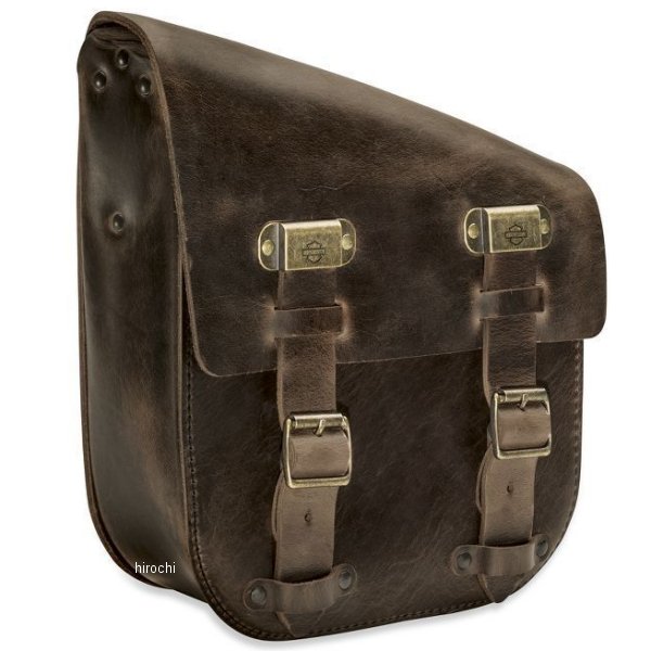 【楽天市場】ハーレー純正 シングルサイド スイングアームバッグ 18年以降 ソフテイル ブラウンレザー 90201568 HD店：ヒロチー商事 ...