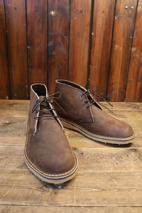 【楽天市場】【RED WING】レッドウィング 3315 Weekender Chukka ウイークエンダーチャッカ チョコレート「ミュール ...