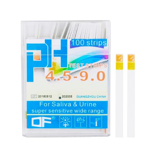 【楽天市場】Luck_gagaPH試験紙100ストリップ/ボックスPH4.5-9.0テスト紙#25100枚入：HiT Creations