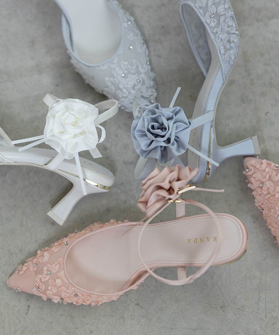 【楽天市場】【22.5cm～25.5cm】RANDA/ランダ/【Flower Collection】/2WAYフラワーモチーフアンクルストラップパンプス/PD35042/R2【2025SS新作 ...
