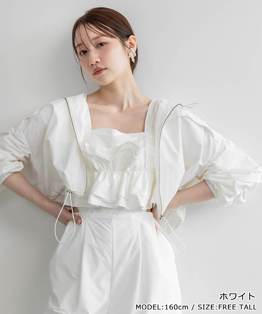 【楽天市場】【23日10時からポイント10倍！】【60%OFF】RANDA/ランダ/フードフリルマウンテンパーカー/BJ35317/YH【25SS】 【0823p】：RANDA