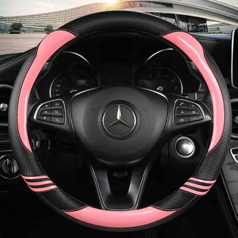 【楽天市場】TATACLEA ハンドルカバー 軽自動車 普通車 多車種適応 車内装 O型 38cm 通気性よし 滑り止め 汗?策 四季汎用 おしゃれ 握り心地よい ステアリングカバー 滑り止め ...