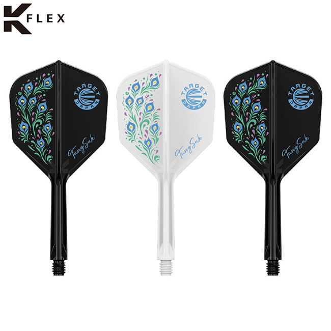 【楽天市場】TARGET(ターゲット) ZENITH K-FLEX シェイプ MIX チェン・ホートン選手モデル (ダーツ フライト ...