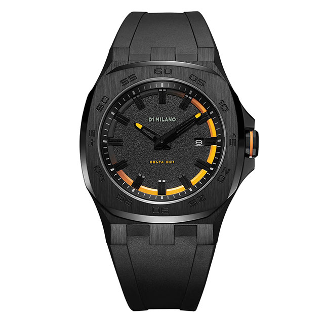 【楽天市場】D1 MILANO 日本公式ストア 腕時計 メンズ ブランド D1ミラノ ディーワンミラノ デルタ001 ラスト ブラック 黒：H ...