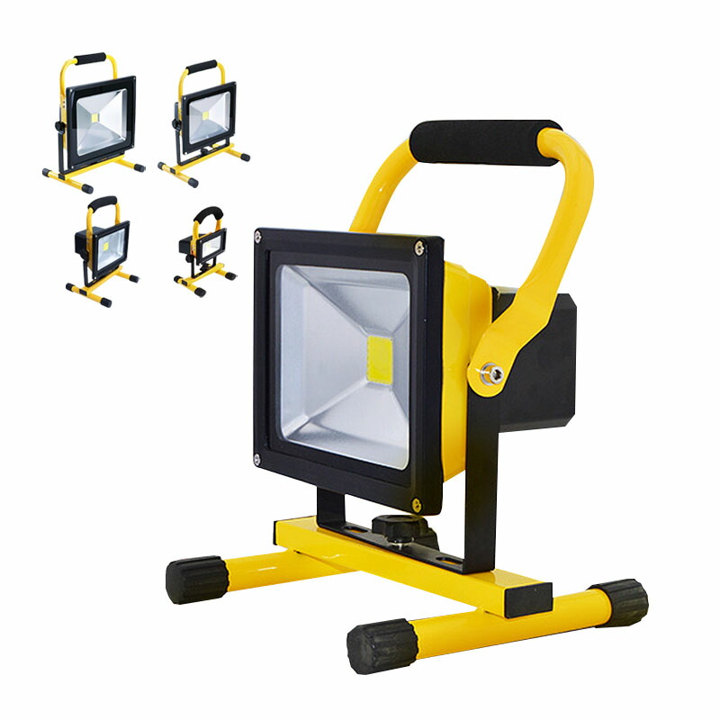 【楽天市場】AAAZM LED投光器 作業灯 充電式 屋外照明 高輝度 10W～150W ハイパワー 投光器 夜間ワークライト DC12V～DC24V サーチライト 便利 LEDライト ...