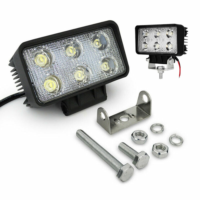 【楽天市場】AAAZM 4個セット LED投光器 作業灯 ワークライト DC12V～DC24V兼用 100W相当 投光器 屋外照明 防塵 防水 防雨 昼光色 LEDライト アウトドア照明 集魚 ...