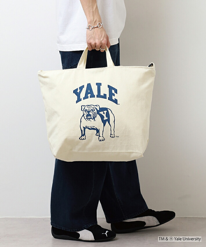 【楽天市場】YALE イェール 2WAY SHOULDER BAG ショルダーバッグ トートバッグ 肩掛け 2バッグ キャンバスバッグ メンズ ...