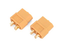 【楽天市場】XT60コネクタ オス2個セット [G0277](JAN：4580416432771)：ホビーマンズ