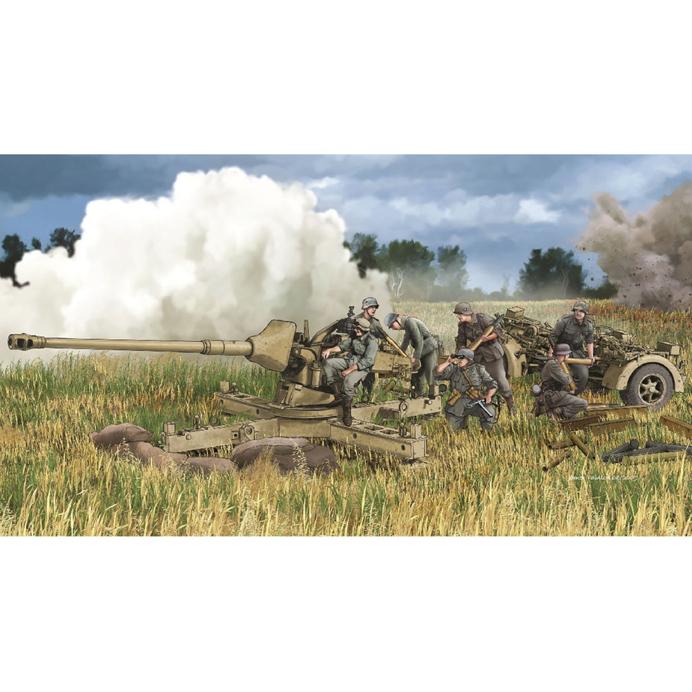 【楽天市場】ドラゴン 1/35 WW.II ドイツ軍88mm対戦車砲 Pak 43/3 L/71 簡易砲架付 アルミ砲身/3Dプリントマズル ...