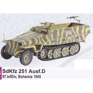 【楽天市場】ドラゴンアーマー 1/72 Sd.Kfz.251 Ausf.D 「第97歩兵師団 ボヘミア 1945」：模型・プラモ総合専門店 ホビコレ