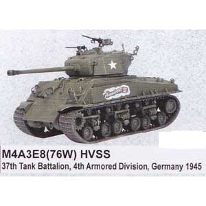 【楽天市場】ドラゴンアーマー 1/72 M4A3E8(76W) シャーマン HVSS 「サンダーボルト7」 第37装甲大隊 第4装甲師団：模型 ...