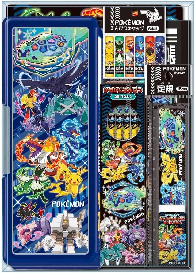 【楽天市場】ポケットモンスター 文具セット ギフトセット 7点セット グッズ ポケモン*即納：ほびすと 優良配送専門店