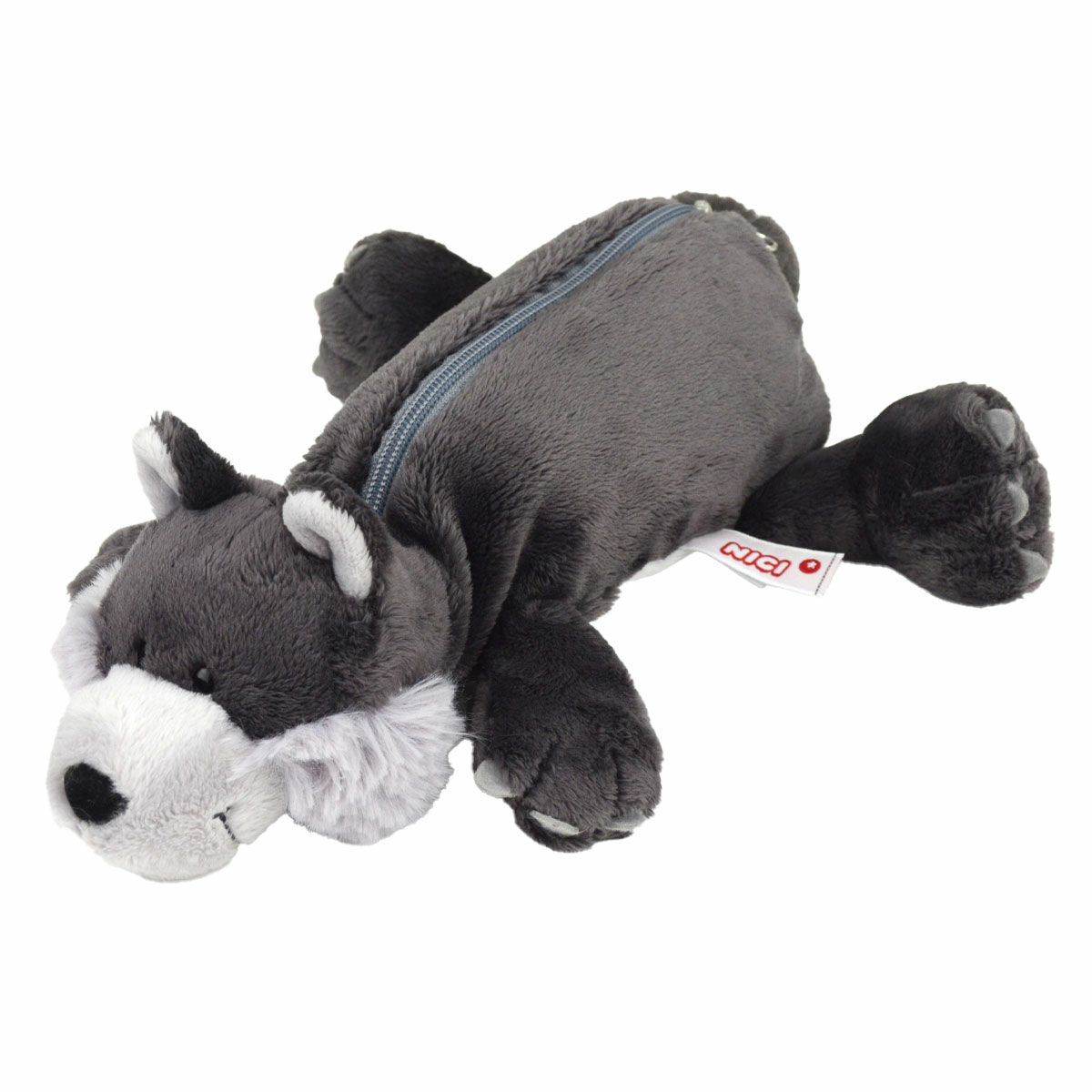 【楽天市場】[クーポン利用で10%off][超目玉]NICI フィギュアポーチ オオカミ_GREEN：ほびすと！