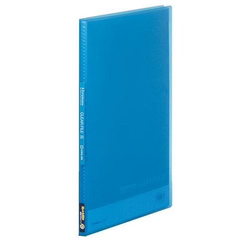 【楽天市場】キングジム シンプリーズ クリアーファイル（透明） A4判タテ型（20ポケット）（青） 【186TSPアオ】：どっとカエールHOCOa