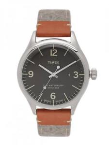 【楽天市場】【送料無料】orologio timex the waterbury tw2p95600 pelle marrone grigio ...