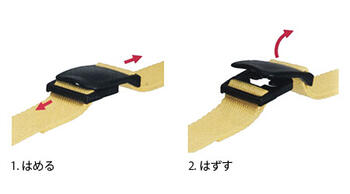 【楽天市場】【ネコポス便対応】 YKK WB-H プラスチックパーツ バックル ベルトバックル / Belt buckle WBH：WB20H：ホルキン