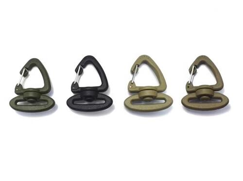 【楽天市場】【ネコポス便対応】Duraflex 1-10183 , Swivel Triangle Metallic Snaphook 回転式 ...