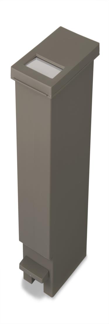 【楽天市場】新輝合成(Shinki Gosei) トンボ ユニード ゴミ箱 プッシュタイプ 軽いペダルでサッと開く 20リットル ブラウン 幅20x奥行35.5x高さ45cm 蓋付き 20S ...