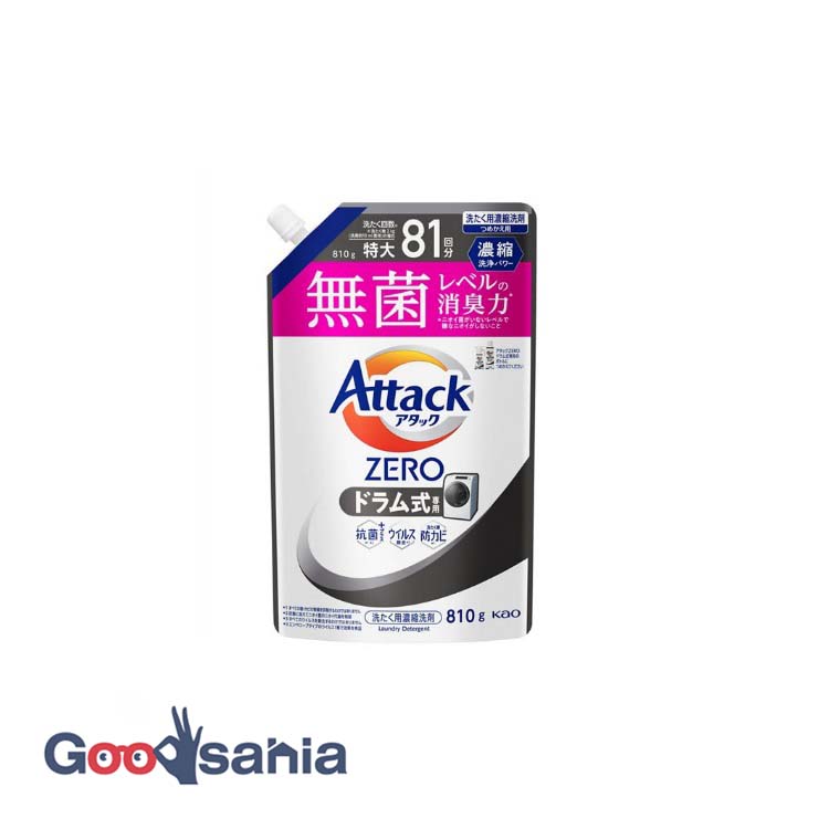 【楽天市場】アタックZERO ドラム式専用 つめかえ 810g：Goodsania 2nd store