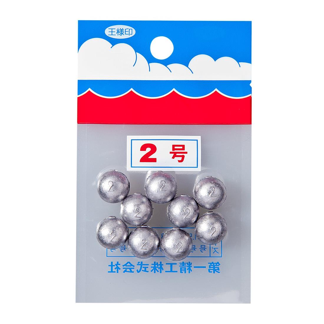 【楽天市場】第一精工 おもり パックオモリ丸型 2号 釣り シルバー：Homey Store 楽天市場店