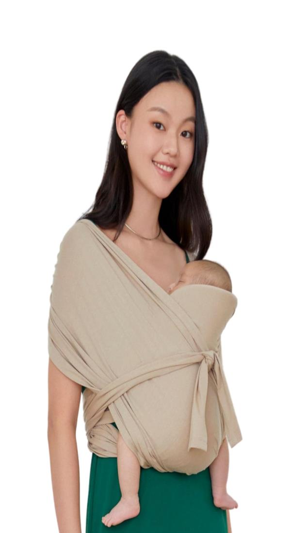 【楽天市場】コニー抱っこ紐 Elastech (Konny) スリング 新生児から20kg 収納袋付き 国際安全認証取得 ぐっすり抱っこひも (ベージュ) (XXL)：Homey Store ...