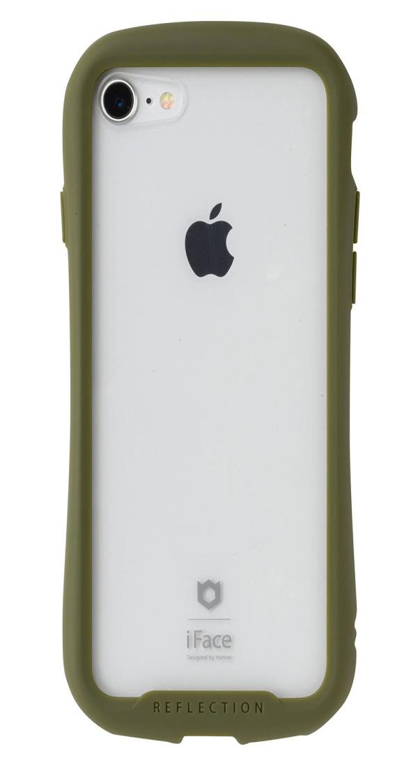 【楽天市場】iFace Reflection i Phone SE(第3/第2世代)/8/7 ケース クリア 強化ガラス (カーキ)【アイフォンse3 se2 8 カバー 透明 耐衝撃 米国 ...