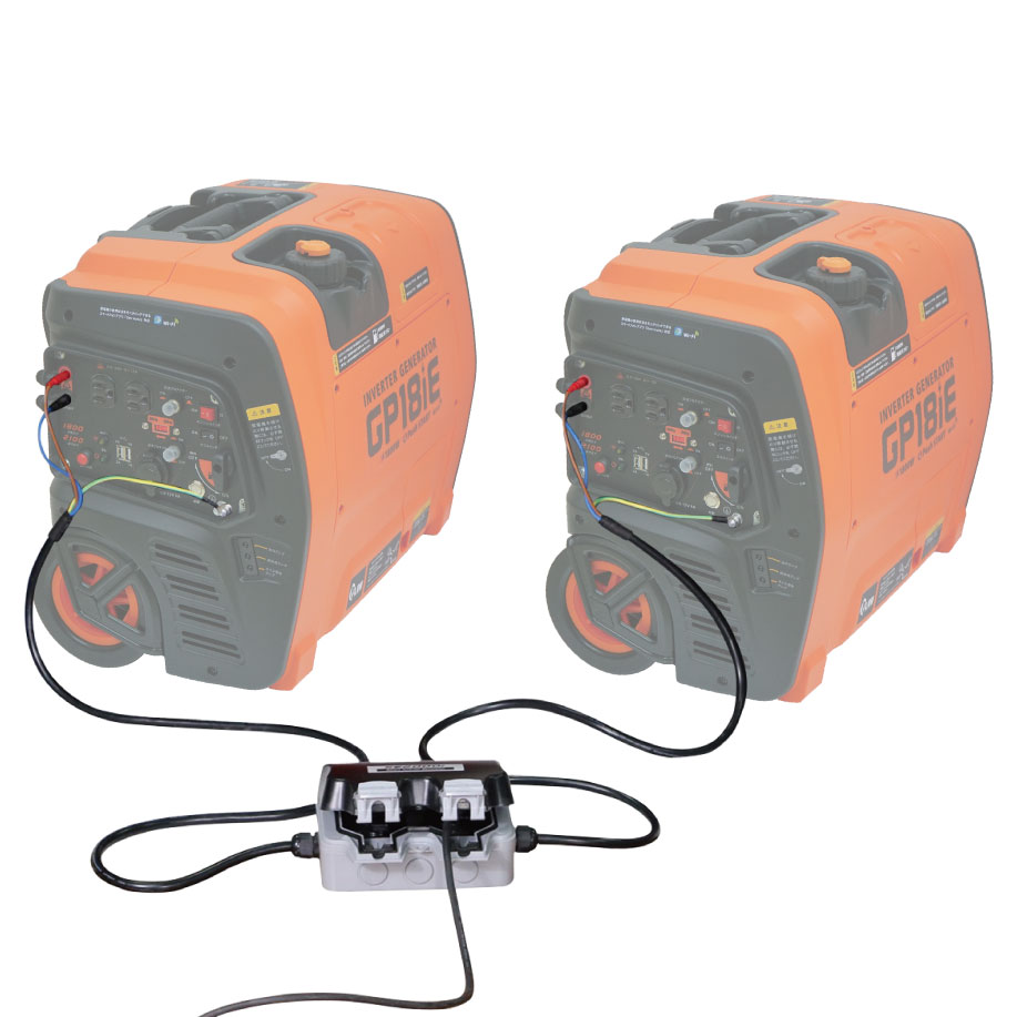【楽天市場】PLOW GP18iE用オプション 並列運転キット GP18iEを2台連結して大容量出力が可能 ※発電機別売 NEMA L5-30：プラウオンラインストア楽天市場店