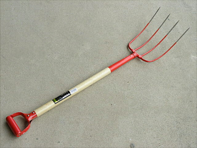 【楽天市場】Gフォーク 4本爪 木柄 農作業畜産用ホーク：刃物・道具の専門店 ほんまもん