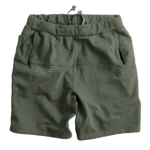 【楽天市場】REMILLA レミーラ : スウェットショーツ KHAKI OLIVE：HOOD