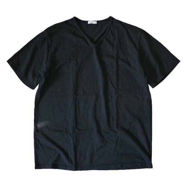 【楽天市場】REMILLA レミーラ : 半袖VネックTシャツ Black：HOOD