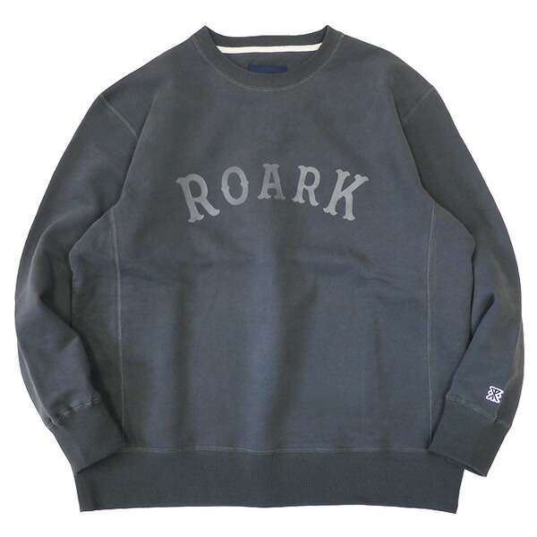 【楽天市場】ROARK REVIVAL ロアーク リバイバル : ロゴ クルーネックスウェット DESERT GRAY：HOOD