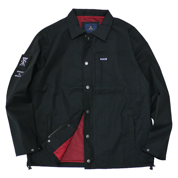 【楽天市場】ROARK REVIVAL ロアーク リバイバル : ファイヤープルーフ コーチジャケット BLACK：HOOD