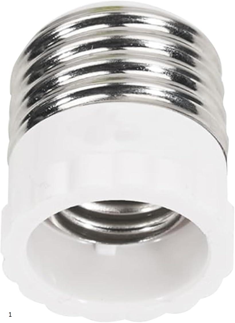 【楽天市場】口金変換ソケットアダプター E26＞E17変換ソケット 電球ソケット 工事不要 取り付け簡単(白い, 1個入り)：ホリック