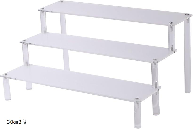 【楽天市場】【楽天ランキング1位入賞】ディスプレイスタンド フィギュアスタンド ディスプレイ台 アクリル 展示台 クリア ひな壇 収納棚 ...