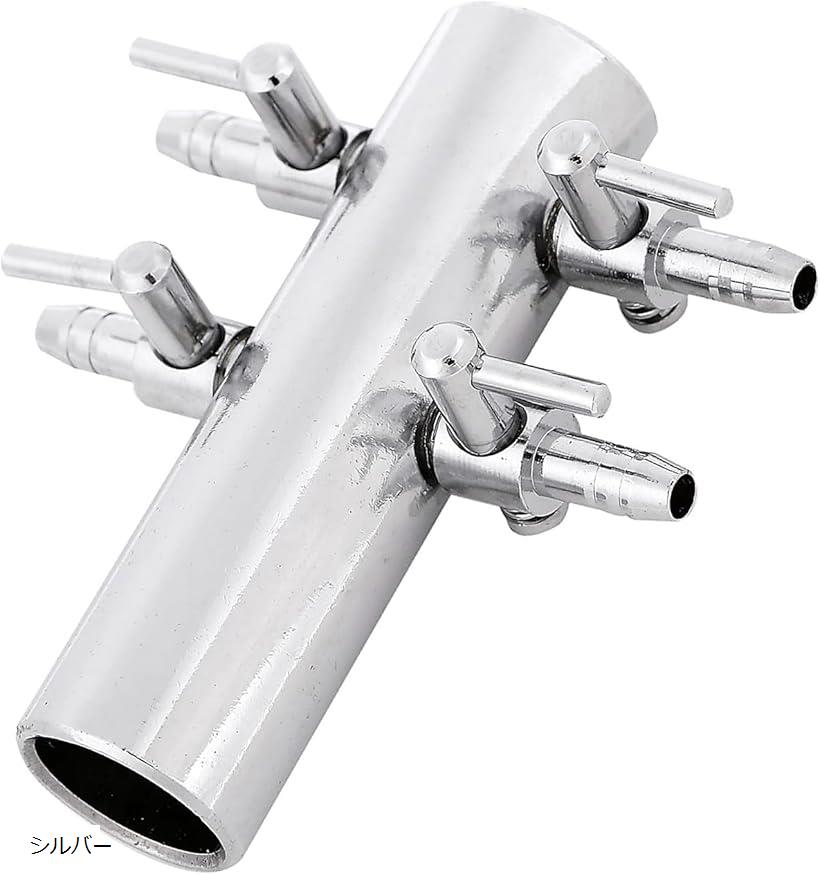 【楽天市場】【楽天ランキング1位入賞】エアー 分岐管 4連 パイプ 水槽 アクアリウム 浄化槽 エアバルブ エアー分配器 エアーチューブ ...