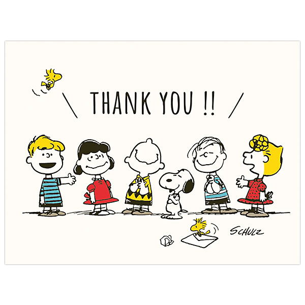 【楽天市場】【10％OFF】 多目的 サンキューカード 二つ折りポップアップ スヌーピー サンキューソーマッチ EAR-836-658 ホール ...