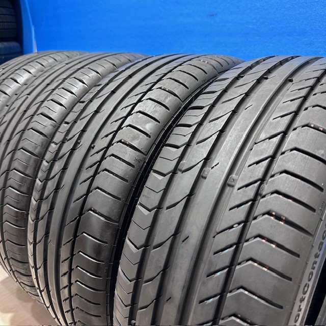 【楽天市場】中古タイヤ 中古 タイヤ 195/45R17 コンチネンタル ContisportContact5 195/45/17 4本 中古 ...