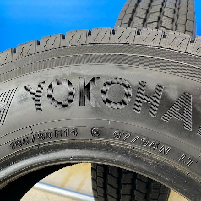 【楽天市場】中古タイヤ 中古 185/80R14 97/95N LT 中古 スタッドレス YOKOHAMA iceGUARD iG91 185 ...