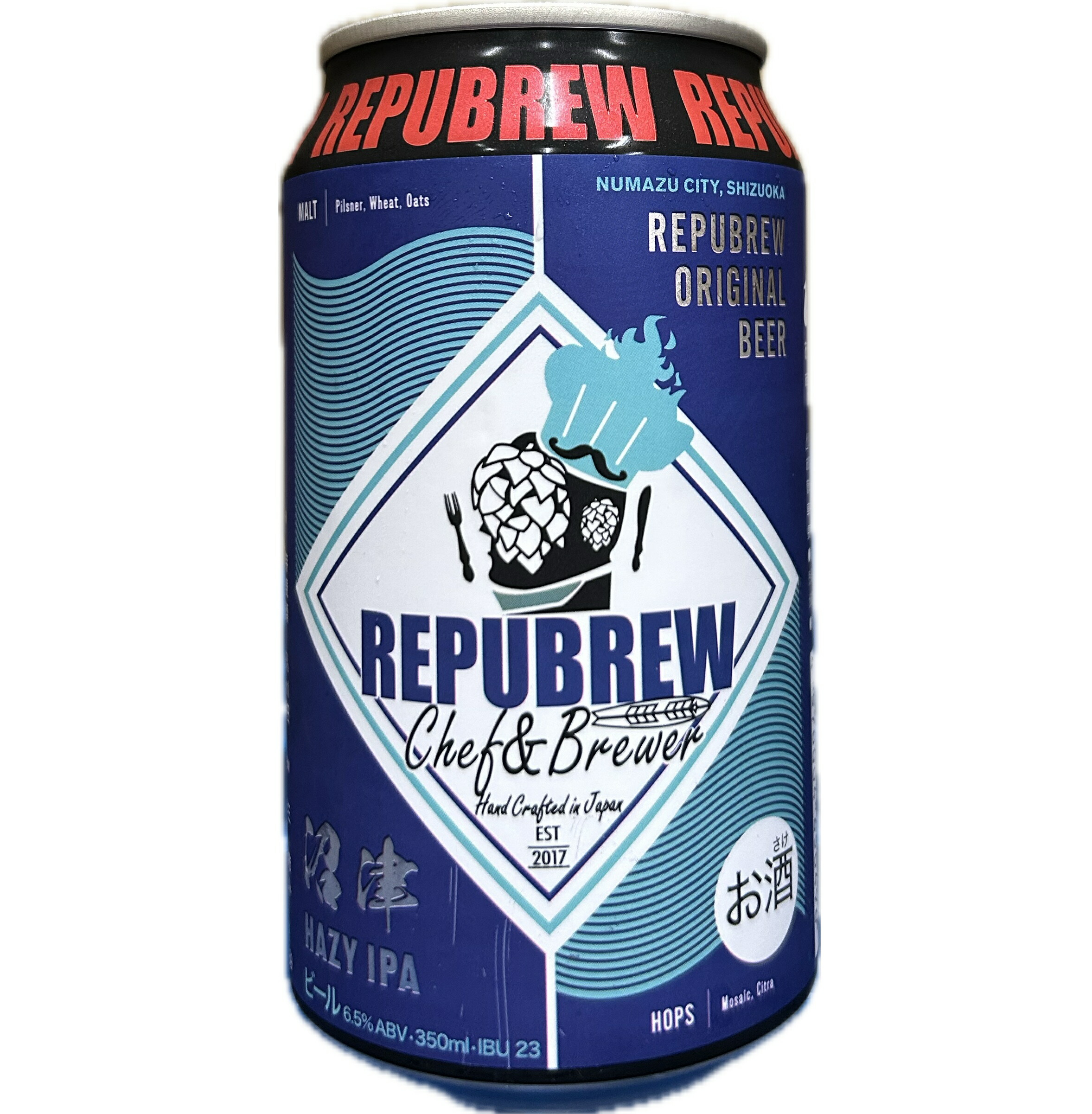 【楽天市場】REPUBREW リパブリュー 沼津 Hazy IPA 350ml 要冷蔵 クール便 静岡 リパブリュー合同会社 クラフトビール 沼津 numazu：HOSHIGULF 楽天市場店