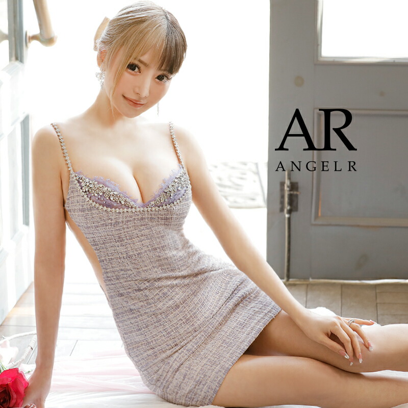 【楽天市場】AngelR ニュアンスチェック ミニドレス バストレース ショルダー ビジュー チェックタイトミニドレス エンジェルアール AR23330 []：HotClothing LA ...