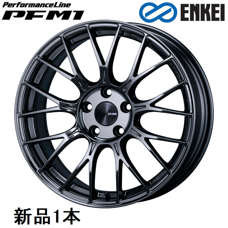 【楽天市場】エンケイ パフォーマンスライン PFM1 18インチ 18x7.5J +48 PCD114.3 5穴 SBK ホイール 1本 ENKEI ：カー用品通販のホットロードパーツ