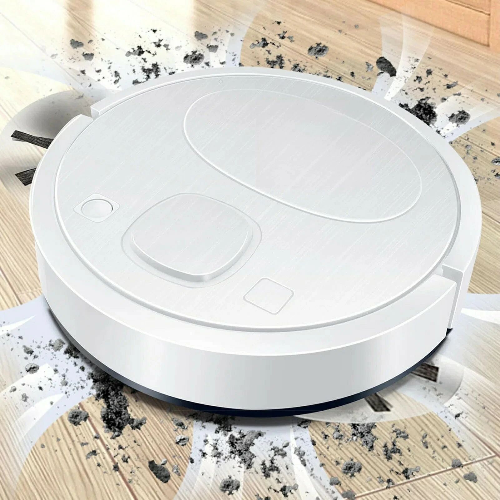 【楽天市場】タイル、大理石、木製フローリング、硬質フローリング用のインテリジェントなルームクリーニングアプライアンス | マート掃除機 ...