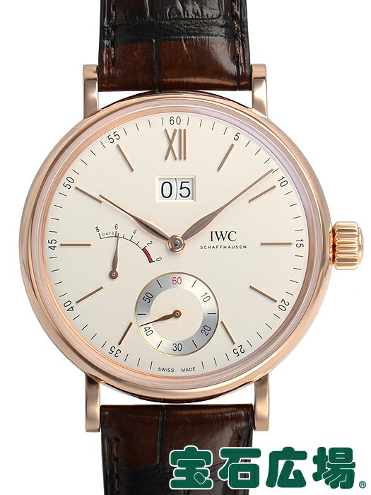 【楽天市場】【最大30000円OFFクーポン1/9(木)20時開始】IWC ポートフィノ ハンドワインド 8デイズ IW516102【新品 ...